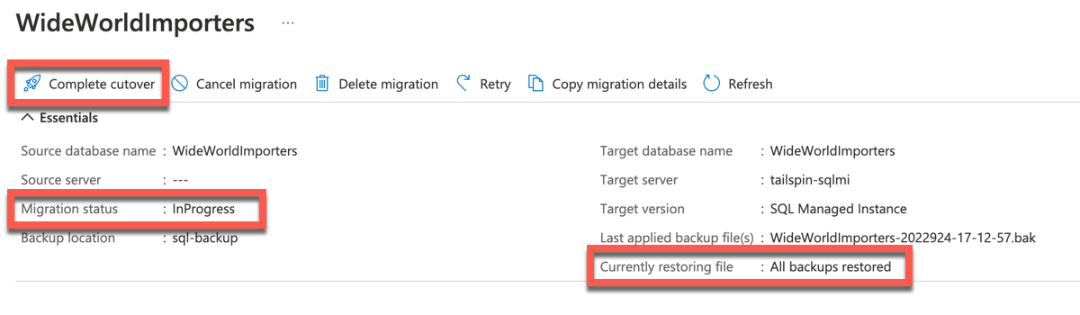 Migrate Database To Azure Sql Mi Migrate Windows And Sql Workloads To Azure